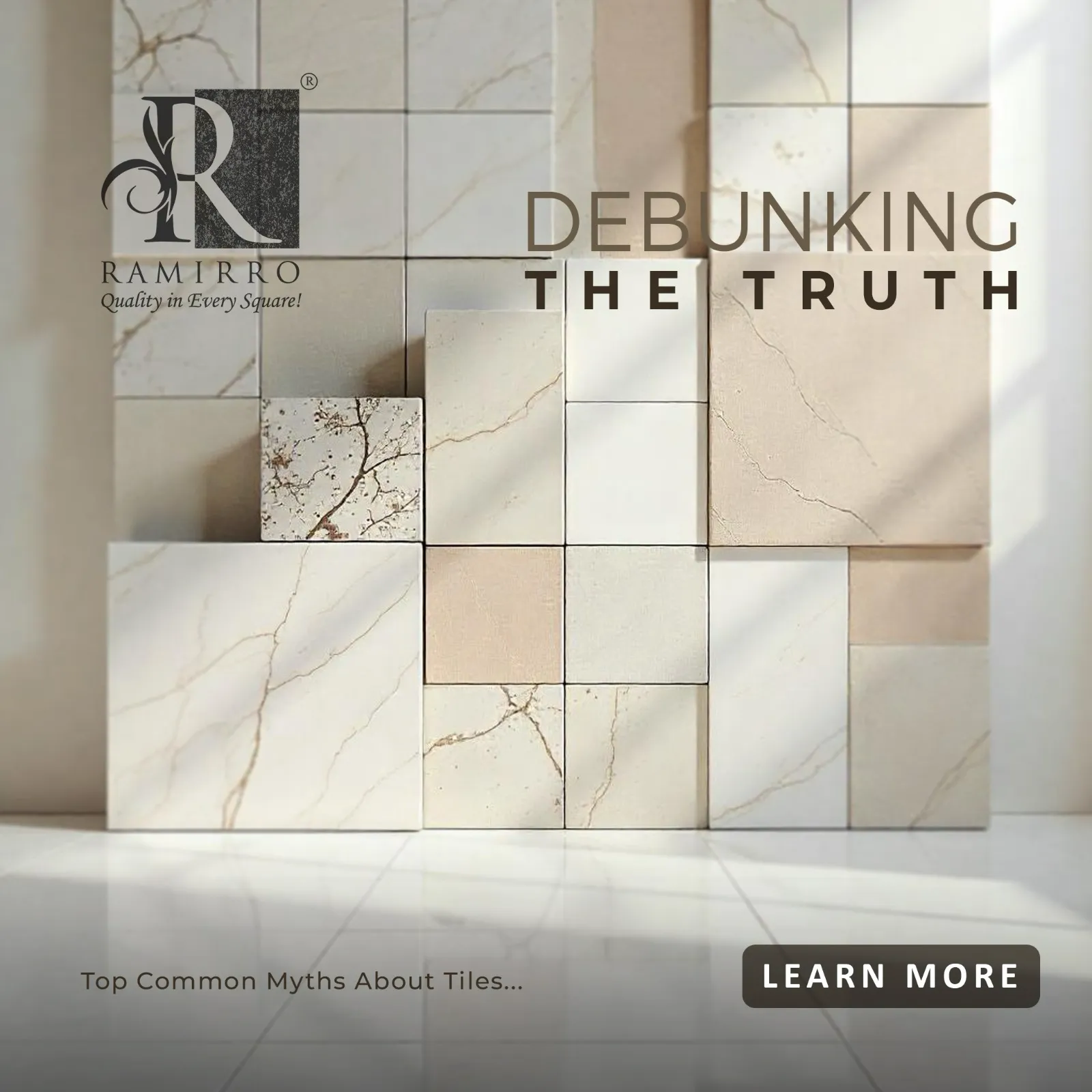 Top Common Myths About Tiles | Debunking the Truth